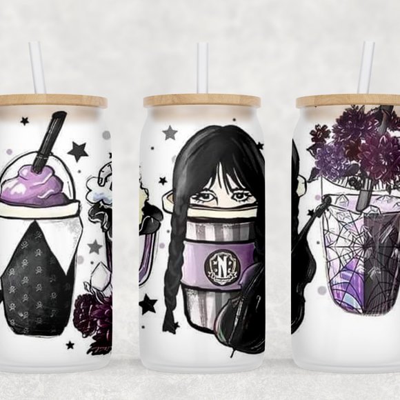 Kitchen | Wednesday Addams Frosted Glass | Poshmark